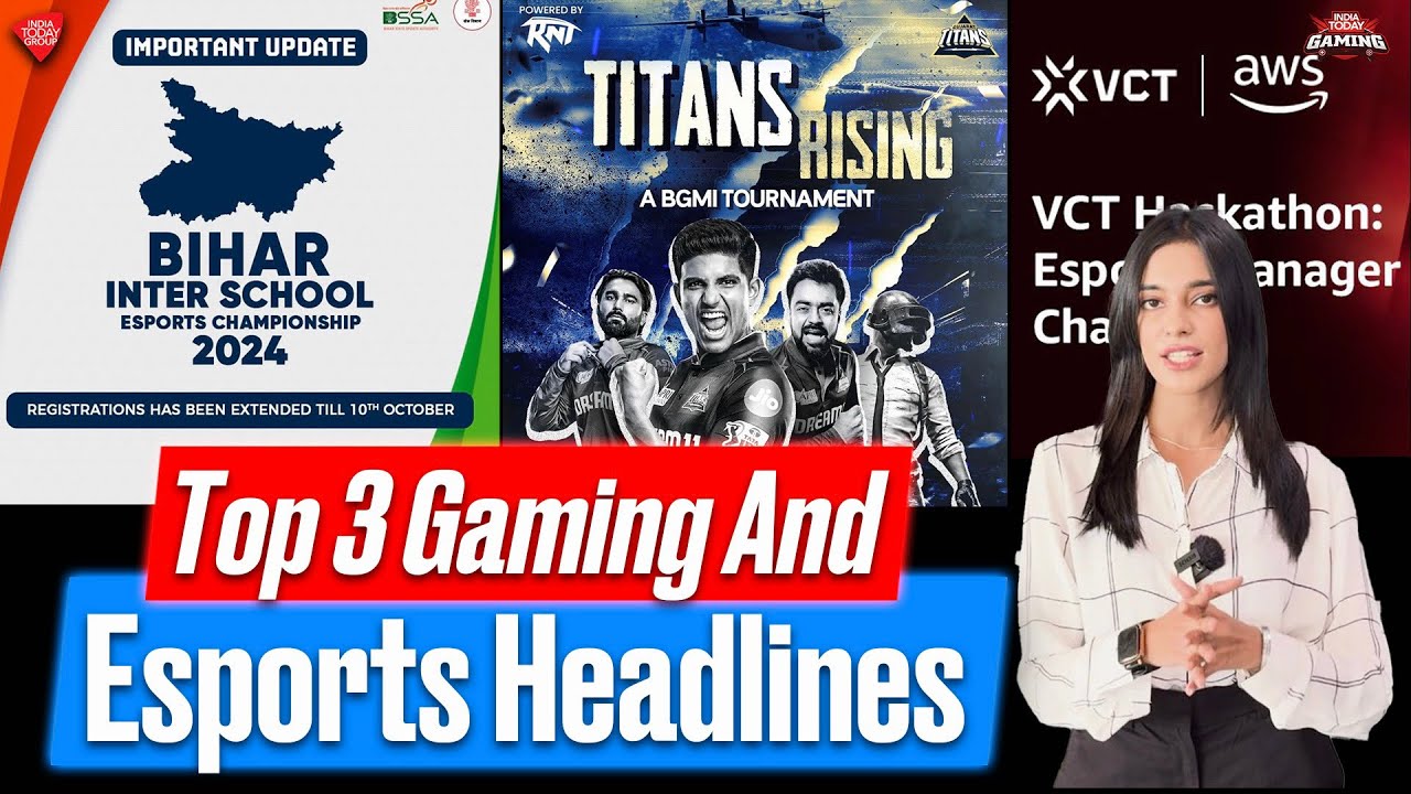 Bihar Inter-School Esports Championship | Gujrat Titans x BGMI | Gaming ...