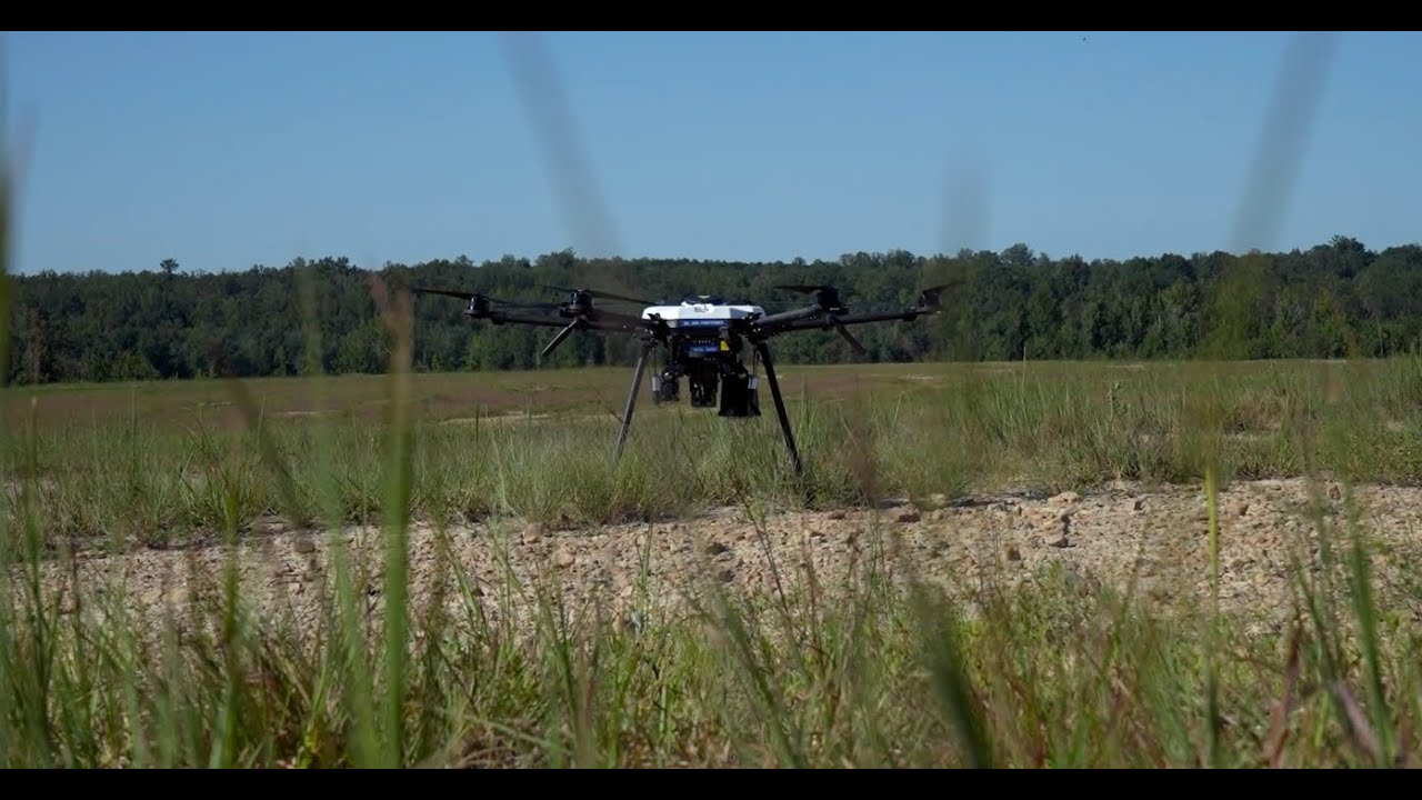 Counter Drone Team simulates aerial target engagement - YouTube