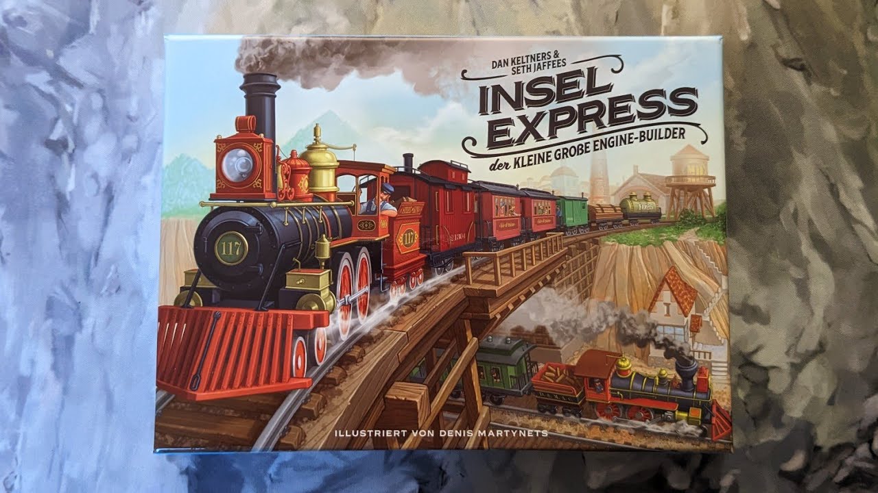 Inselexpress Unboxing deutsche Ausgabe (deutsch/german) - YouTube