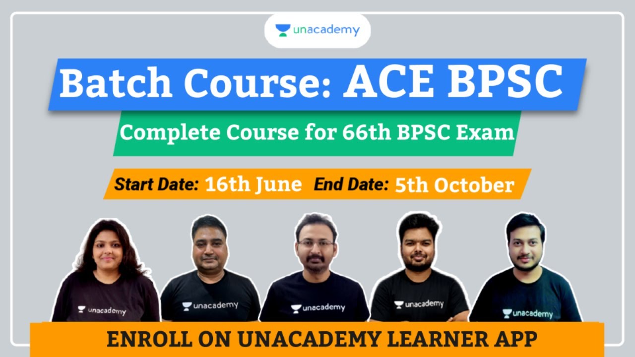 ACE BPSC: Complete Batch Course for 66th BPSC Exam in English | BPSC ...