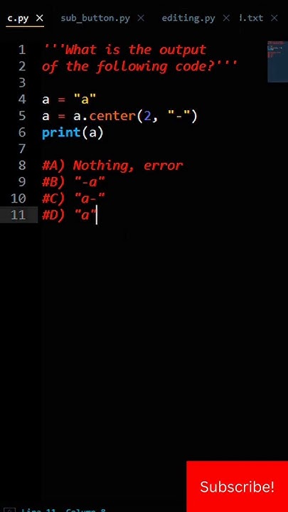 Python Test 63 - YouTube