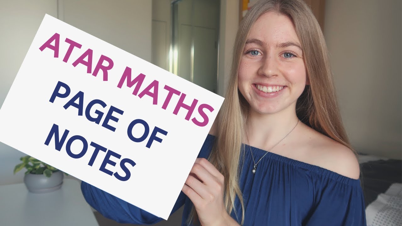 What To Put On Your Page Of Notes For Maths ATAR WACE Exams Methods what-to-put-on-your-page-of-notes-for-maths-atar-wace-exams-methods