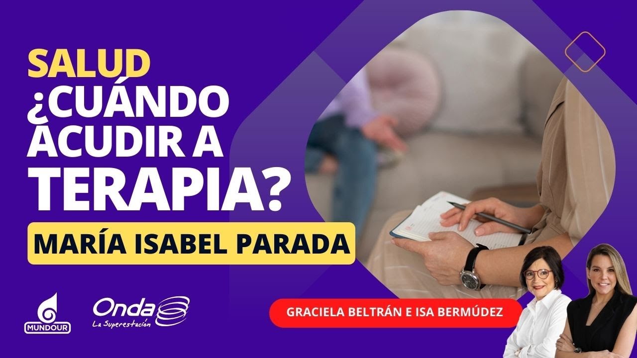 ¿Cómo identificar cuándo hay que acudir a terapia? - YouTube