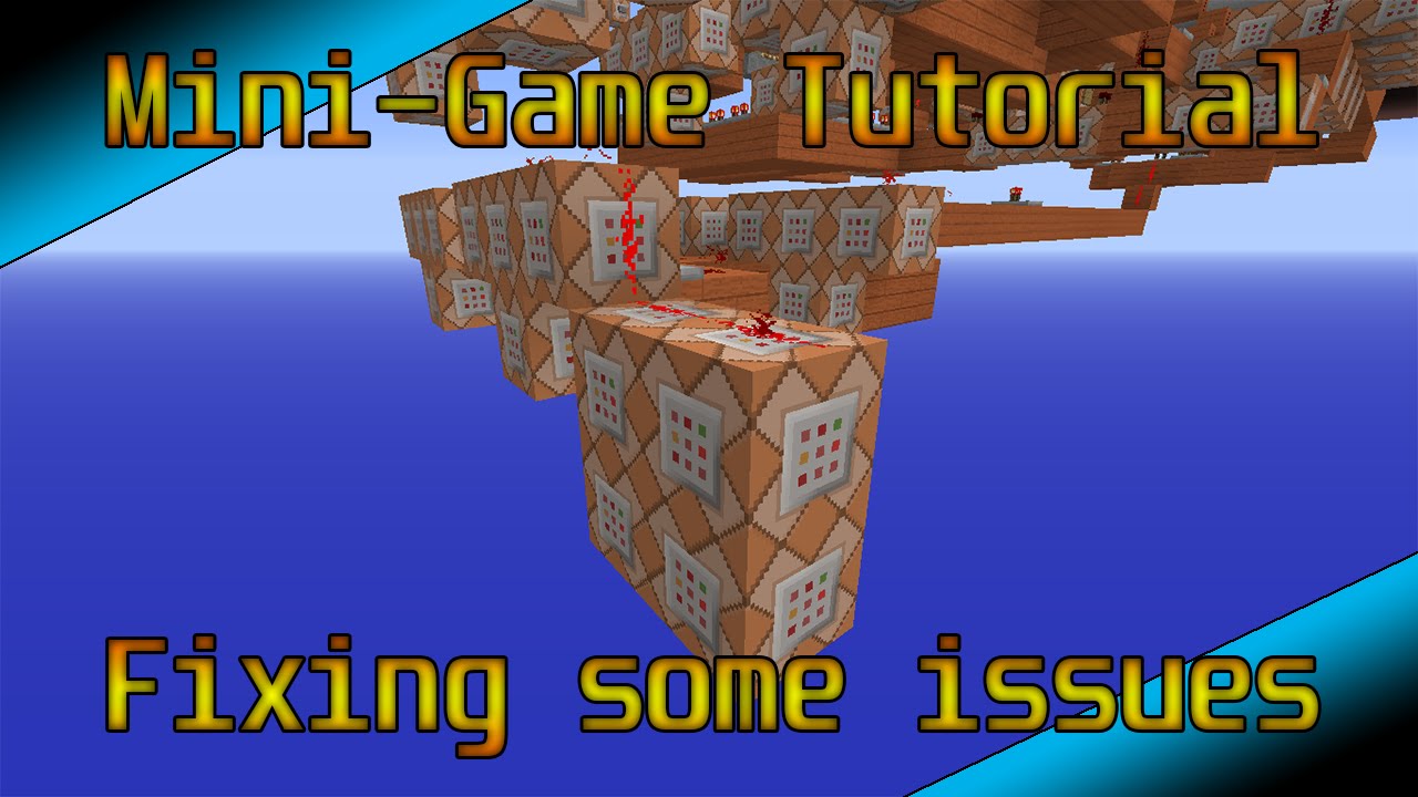 Mini-Game Tutorial E9: Finally fixed some issues - YouTube