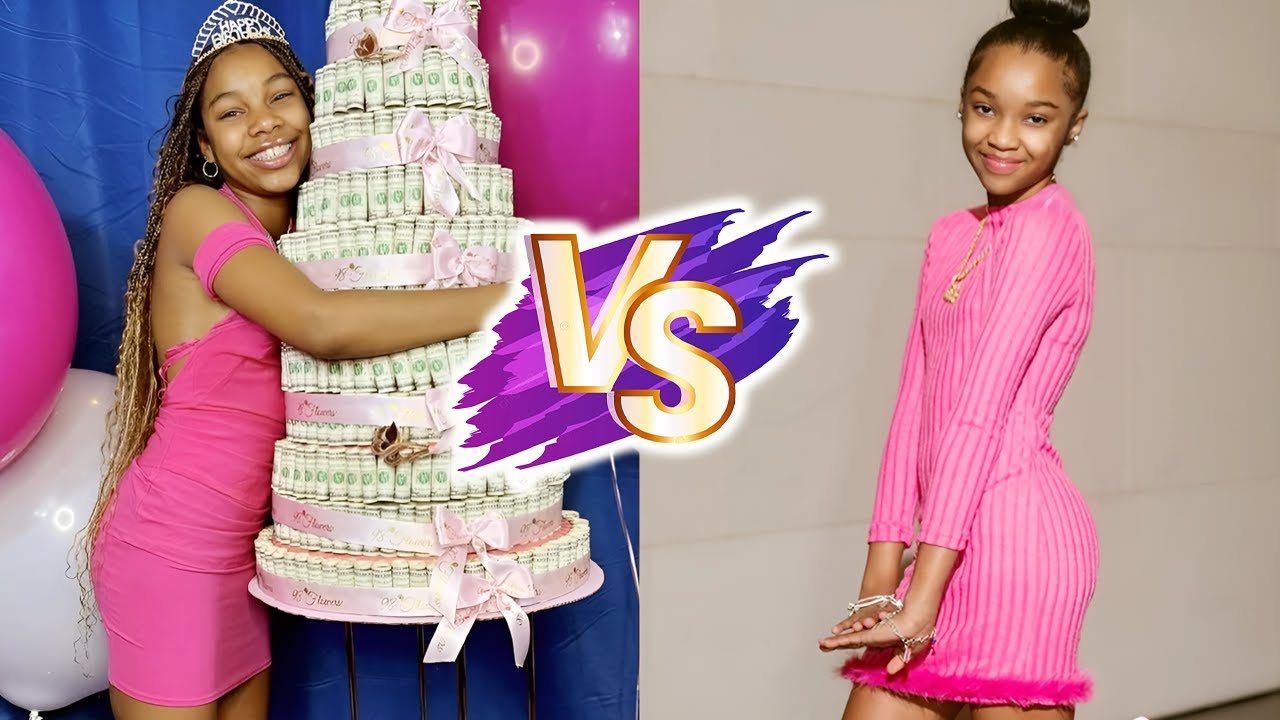 Amyah Bennett VS Bad Kid Paris Natural Transformation 🌟 2024 | From 0 ...