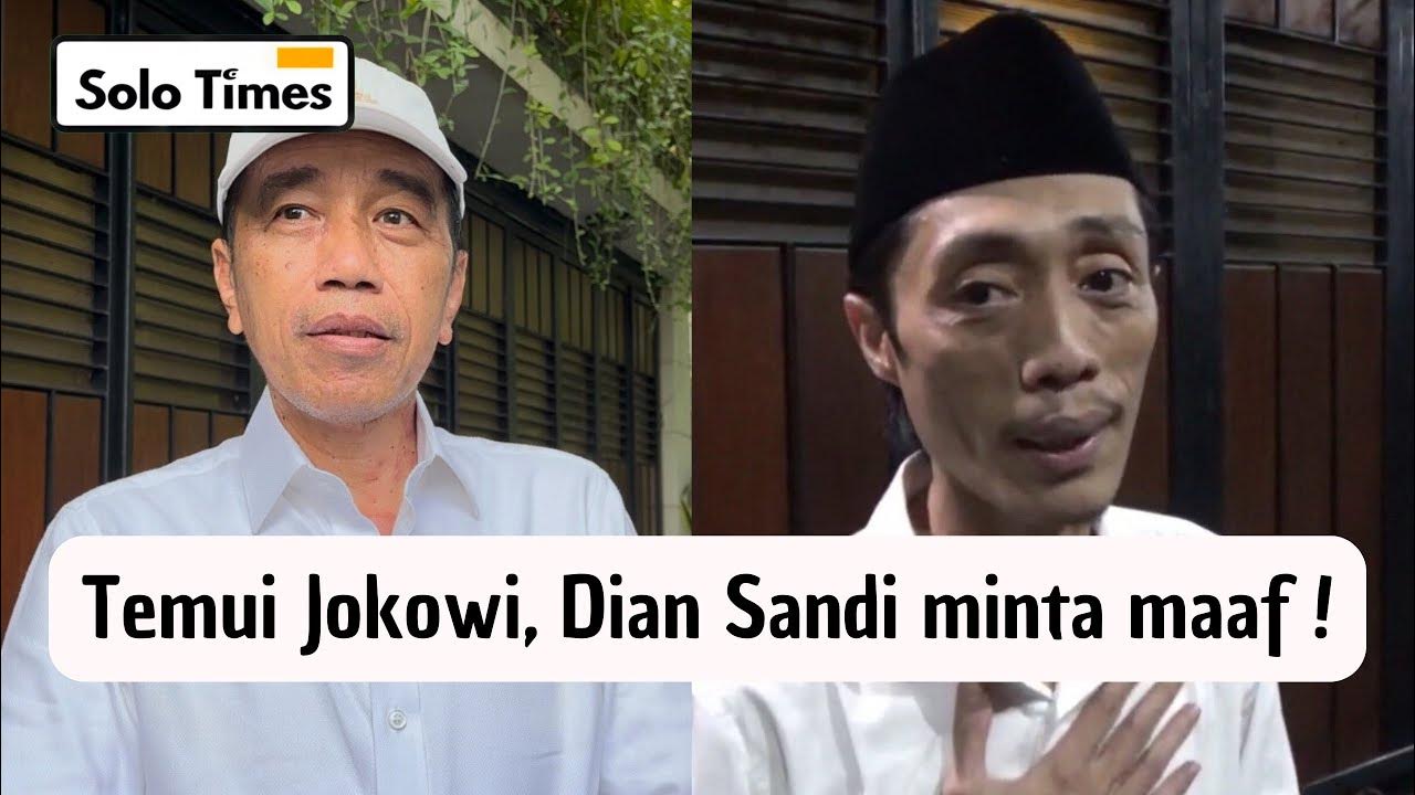 Datangi Rumah Jokowi, Kader PSI Dian Sandi Pengunggah Ijazah UGM ‘Minta Maaf’ ke Jokowi - YouTube