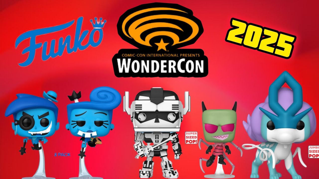 Wondercon 2025 Funko Pop Announcements! - YouTube