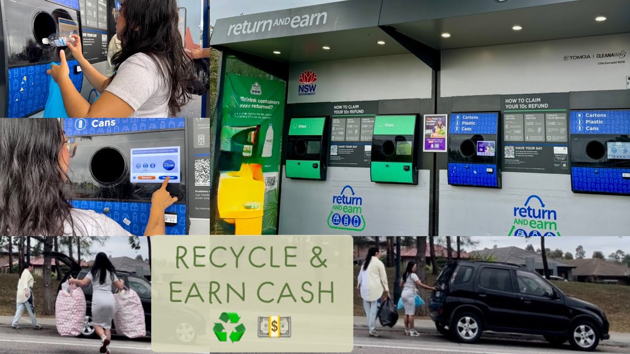 (Return and Earn at NSW) Return Glass, Plastic, Cans, Cartons and Earn ...