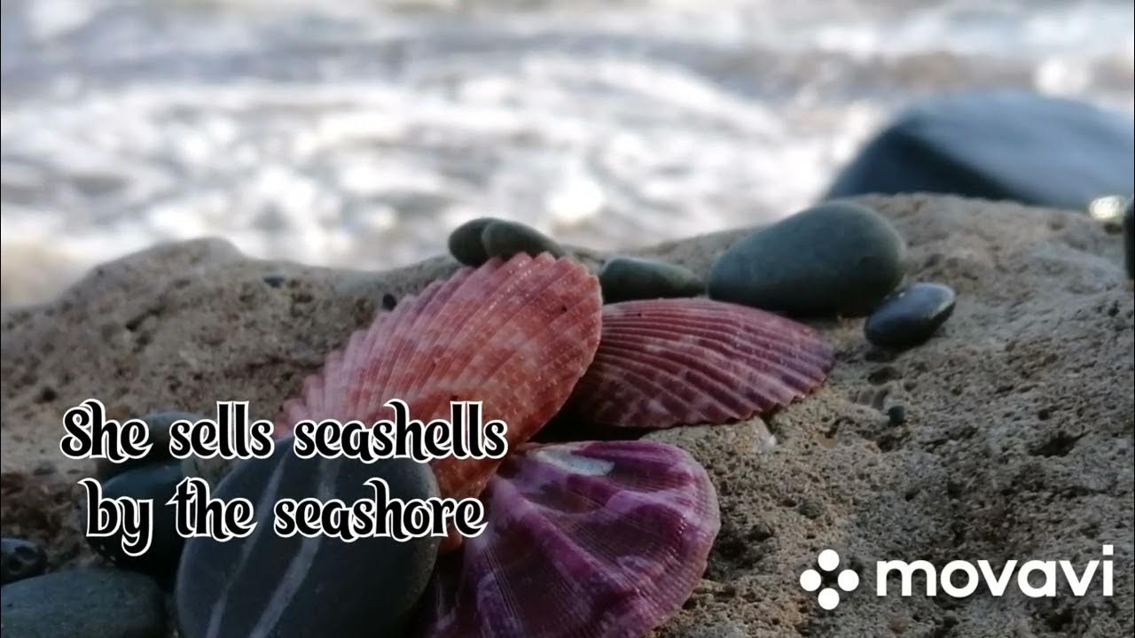 Tongue Twister. She sells seashells by the seashore - YouTube