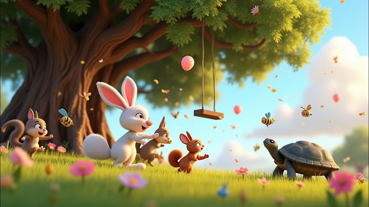 🎉 Benny the Bunny’s Big Surprise | Happy Bunny Story for Kids | Cute ...