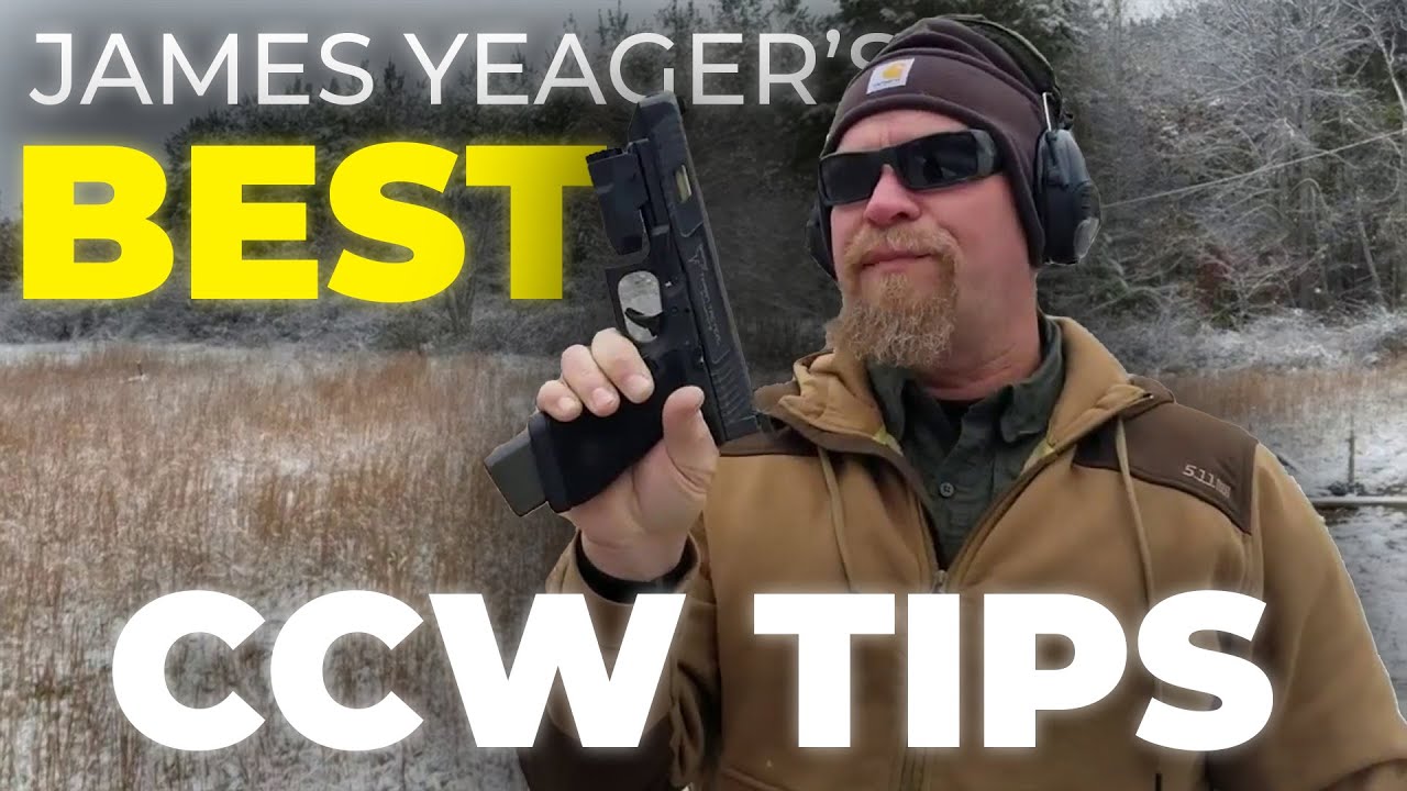 James Yeager's CCW Pistol Tips - YouTube