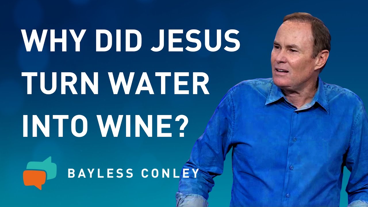 The First Miracle of Jesus (1/2) | Bayless Conley - YouTube