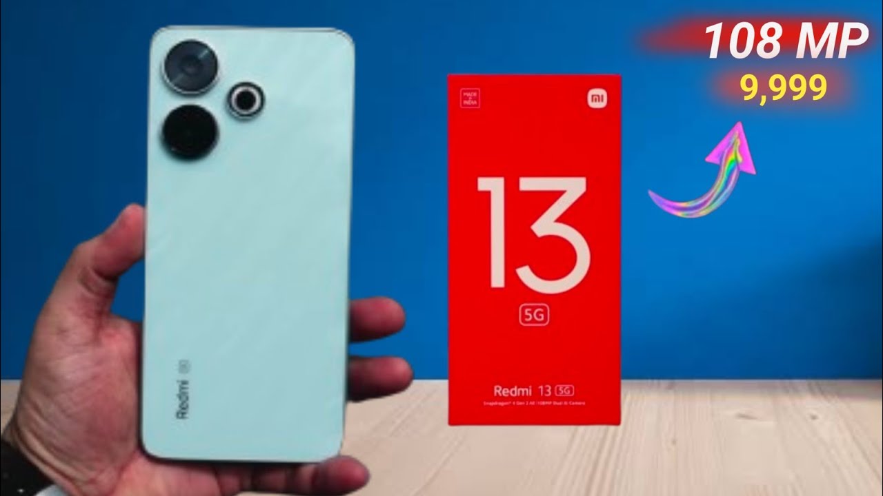 Redmi 13 5g First Impression & 108 MP Camera | Redme 13 5g Unboxing ...