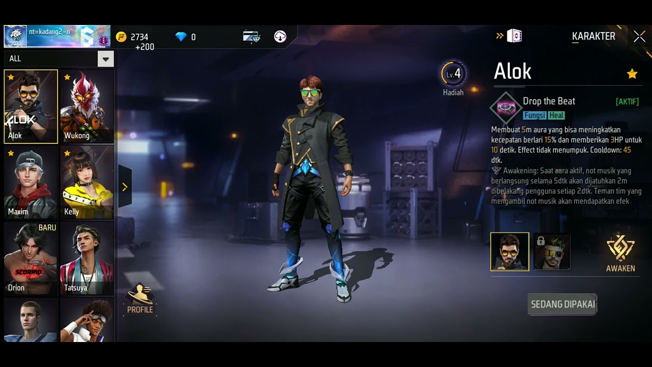 ALOK awakening terbaru dan 4 minggu baru dapat - YouTube