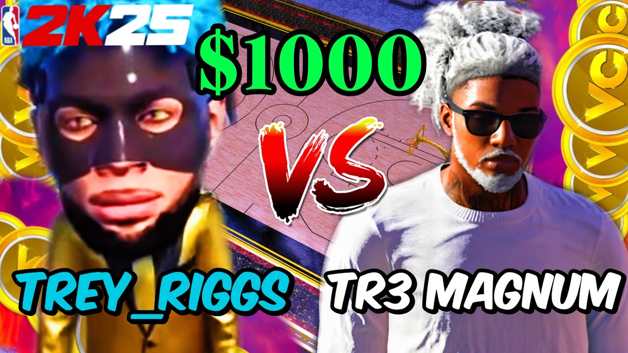 TR3 MAGNUM vs TREY_RIGGS IN $1000 WAGER 🔥 💰 - YouTube