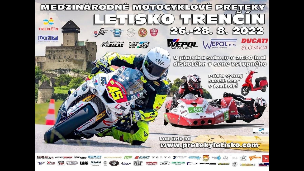 Moto lifestyle Letisko Trenčín - medzinárodne motocyklove preteky 2022 ...