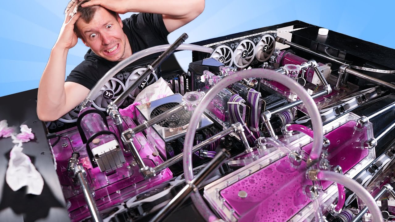 Fixing a BROKEN Gaming Desk PC from a Subscriber... - YouTube