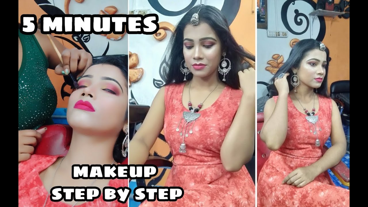 Quick Makeup / Easy Makeup Step By Step / Normal Makeup / Simple Makeup ...