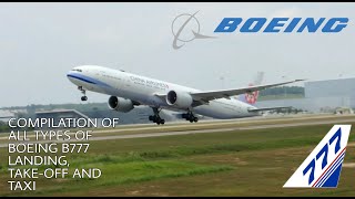 Compilation of Boeing 777 (B772 B77W and B77F) take-off... | Doovi