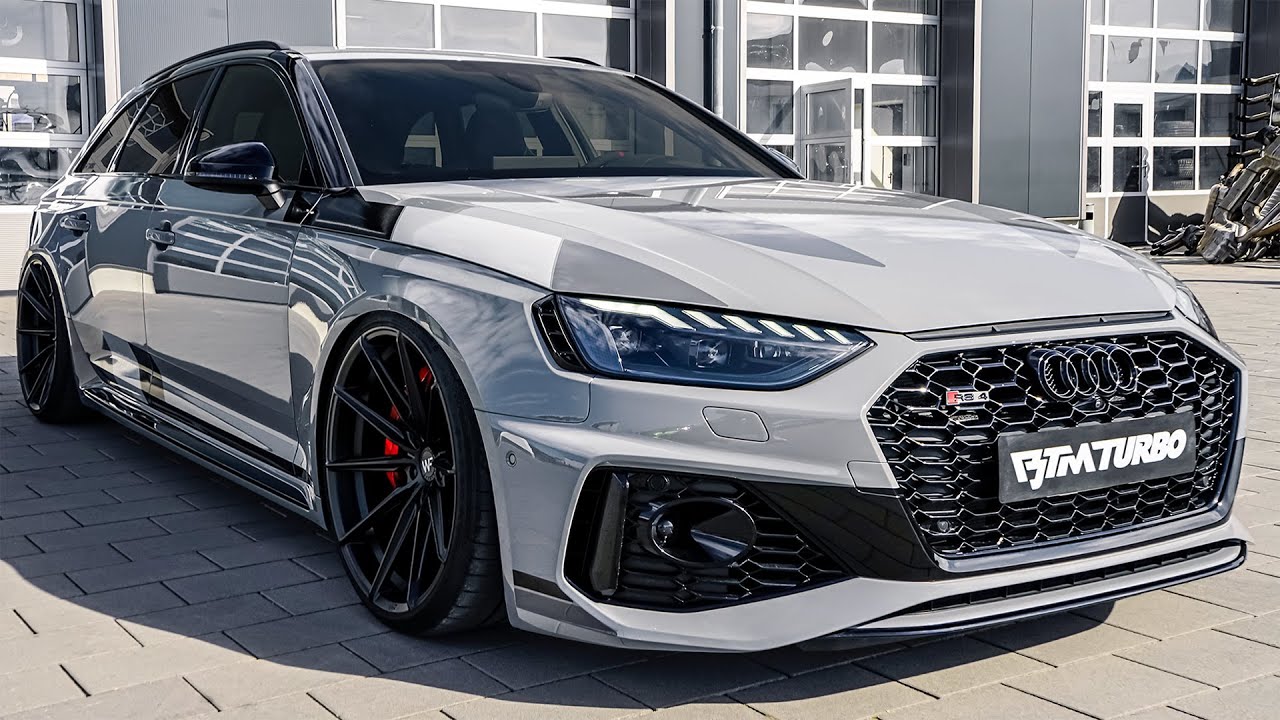 INSANE 650HP! Audi RS4 GTX Stage 4 by BTM Turbo - Sound, Interior and ...