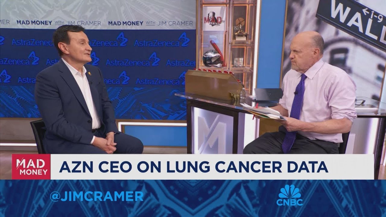 AstraZeneca CEO Pascal Soriot goes one-on-one with Jim Cramer - YouTube