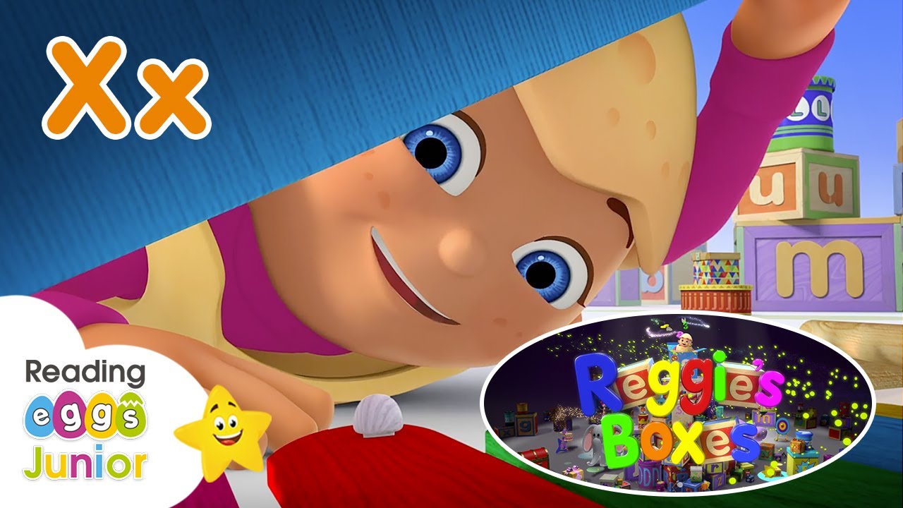 Learn Letter X 🔤 Reggie’s Boxes 🎁 Learning Letters - YouTube