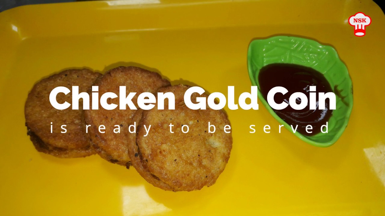 Chicken Gold Coin | Nisa Sayed's Kitchen - YouTube