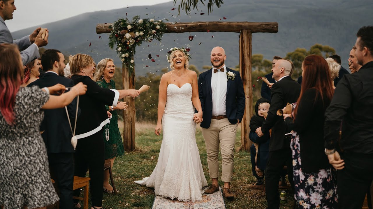 Under the Moon Wedding | Blaire & Muzz | Walhalla, VIC - YouTube