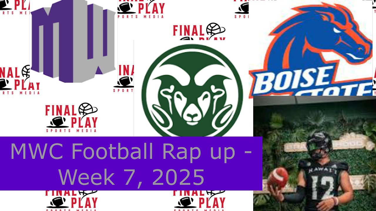MWC Football Rap Up Week 7, 2025 - YouTube