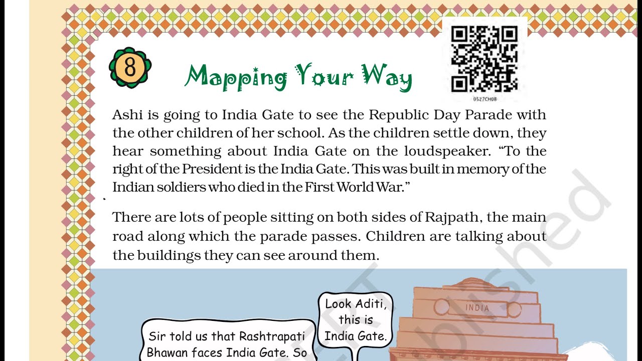 Class 5, Maths , chapter 8, Mapping Your Way solution with explanation ...