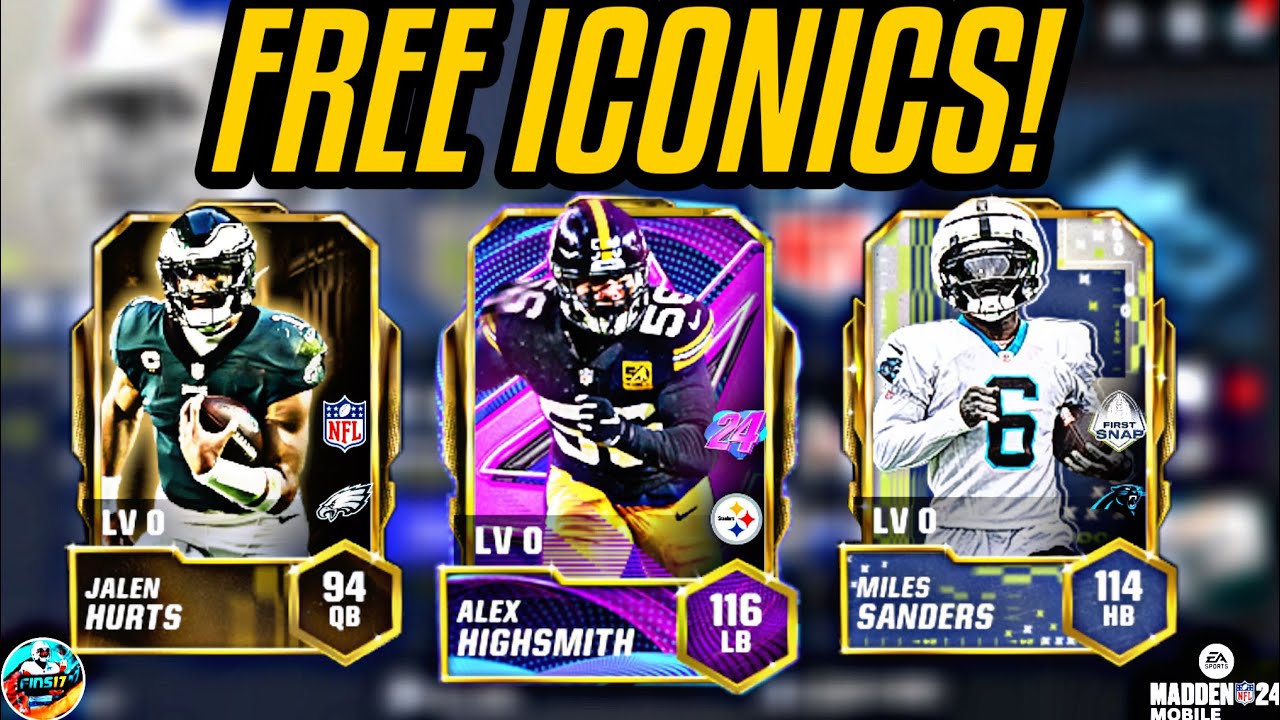 EVERY WAY TO GET ICONICS IN MADDEN MOBILE 24! DO THIS! Madden Mobile 24 - YouTube