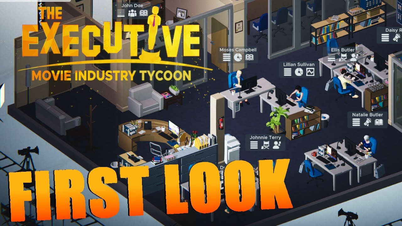 The Executive - Movie Industry Tycoon - Gameplay - YouTube