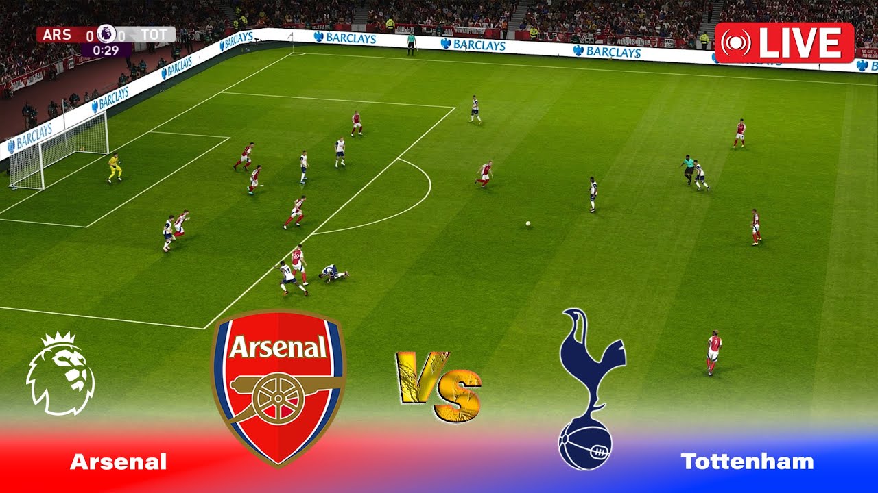 LIVE🔴ARSENAL vs TOTTENHAM | Premier League 24/25 | Full Match Stream ...