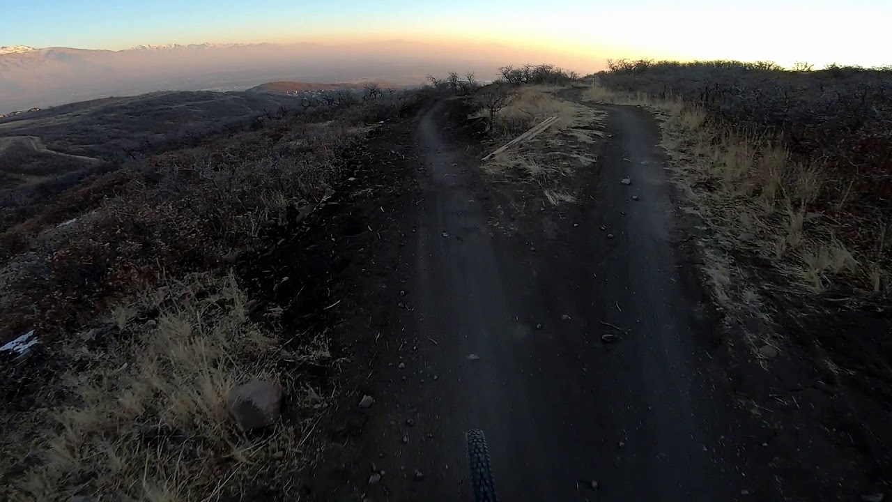 Vertigo Mountain Bike Trail, Draper Utah - December 2020 - YouTube