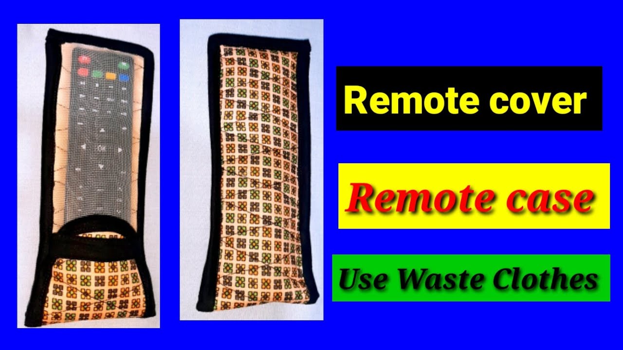 How to make TV Remote case| Remote cover by Stitching Cutting Design ...