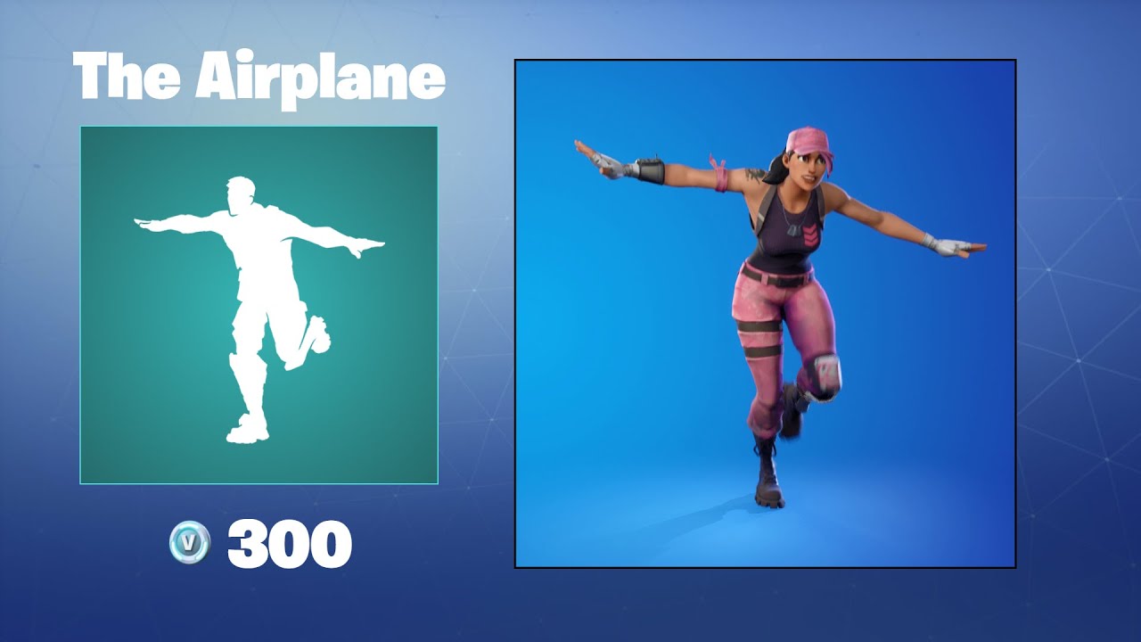 The Airplane | Fortnite Emote - YouTube