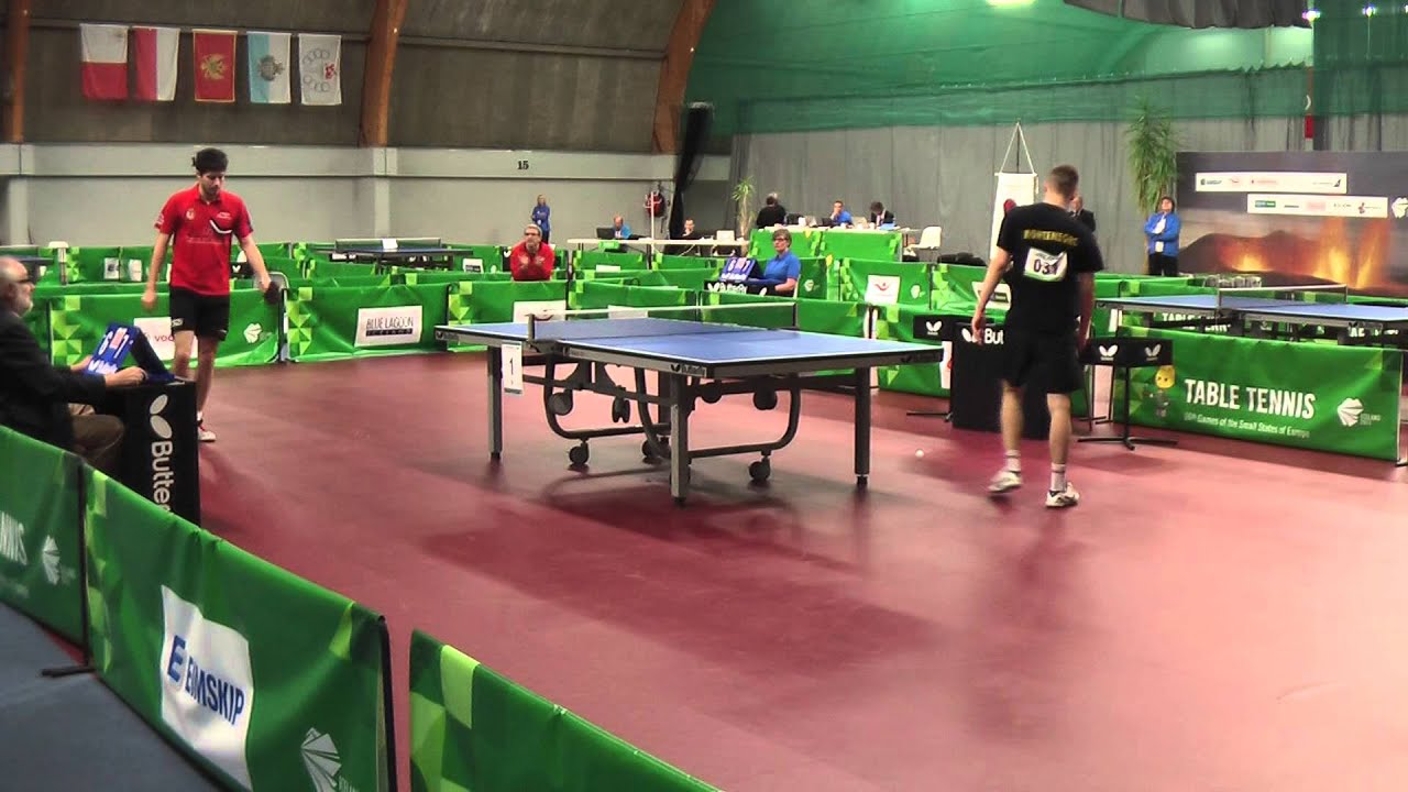Singles Finals 12 Damien Provost MON vs Irfan Cekic MNE 1of3 - YouTube