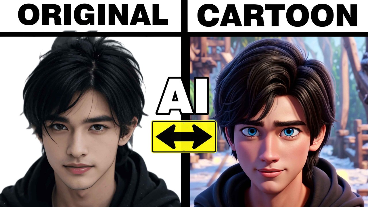 Magic AI: Transform ANY Image into a Cartoon Masterpiece in Less Than 2 ...