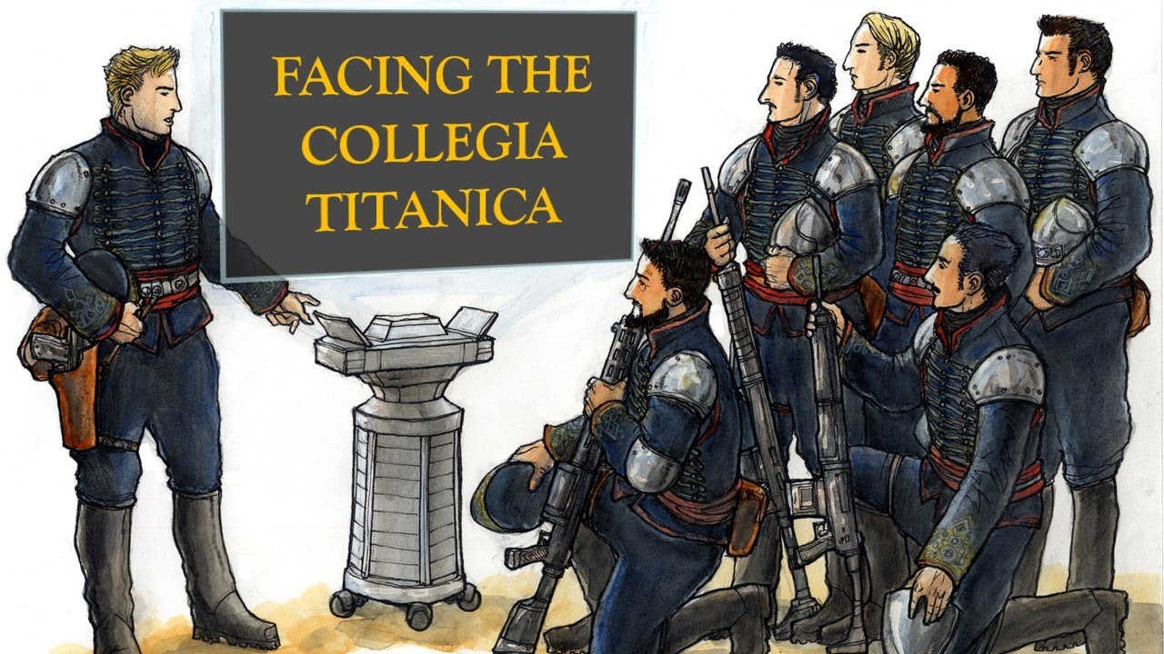 Facing the Collegia Titanica for the First Time | Reflection | Legions ...