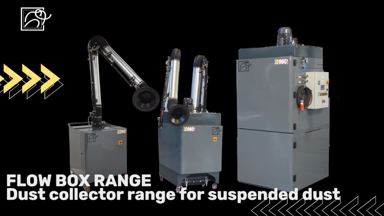 Fine dust collectors | FLOW BOX RANGE - YouTube