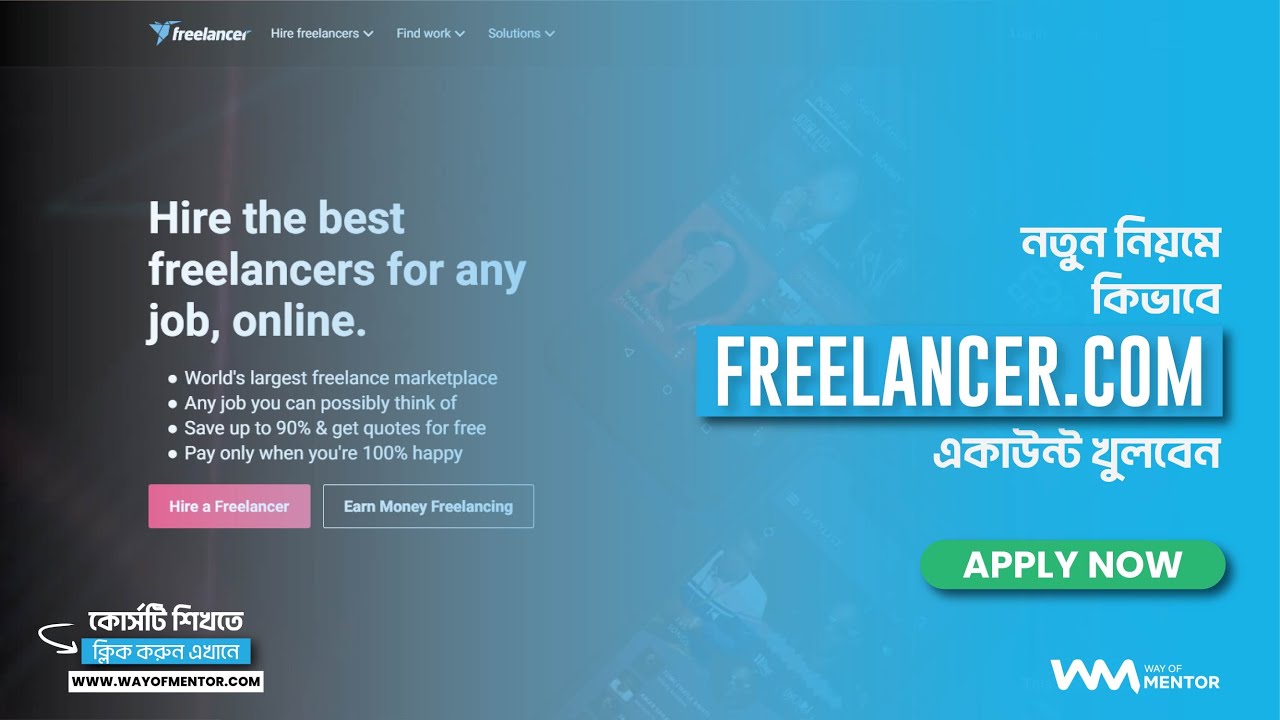 How To Create Account on Freelancer.com | Earn Money on Freelancer.com ...