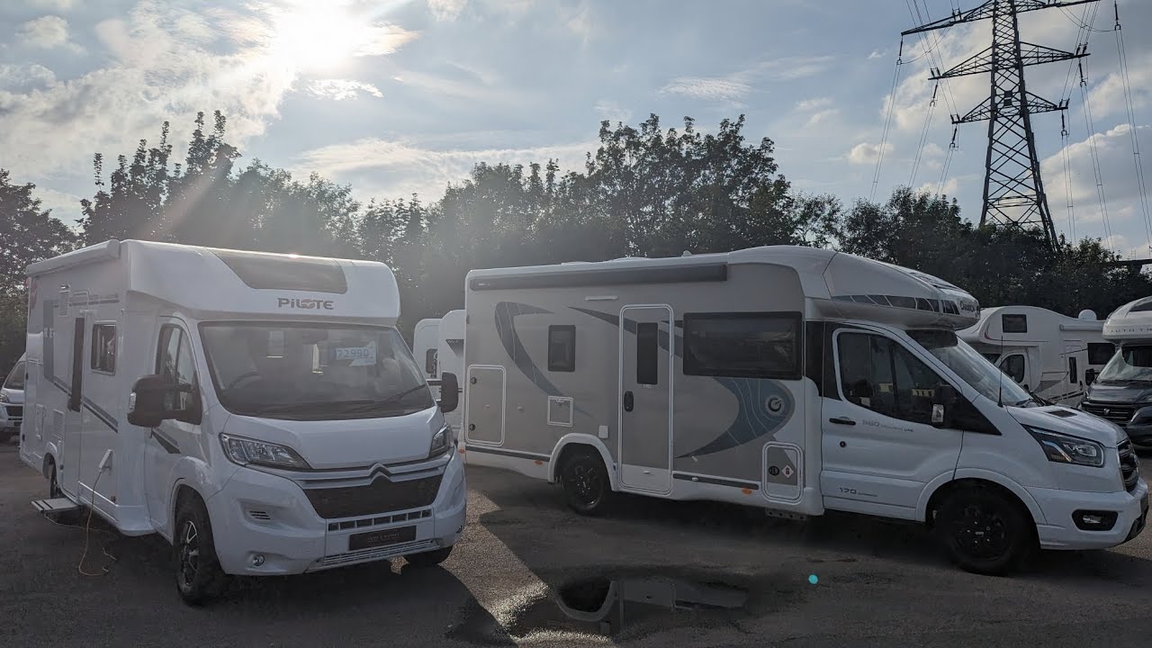 Chausson 660 & Pilote 696D Video tour - Two Stunning 4 Berth Motorhomes ...