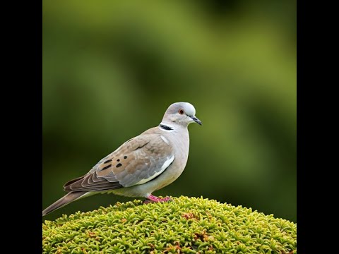 Collared Dove in India - YouTube
