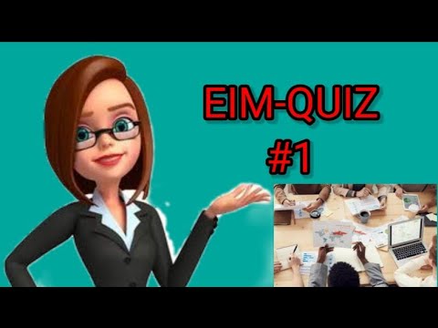 EIM - QUIZ #001 ( ELECTRICAL INSTALLATION & MAINTENANCE) - YouTube