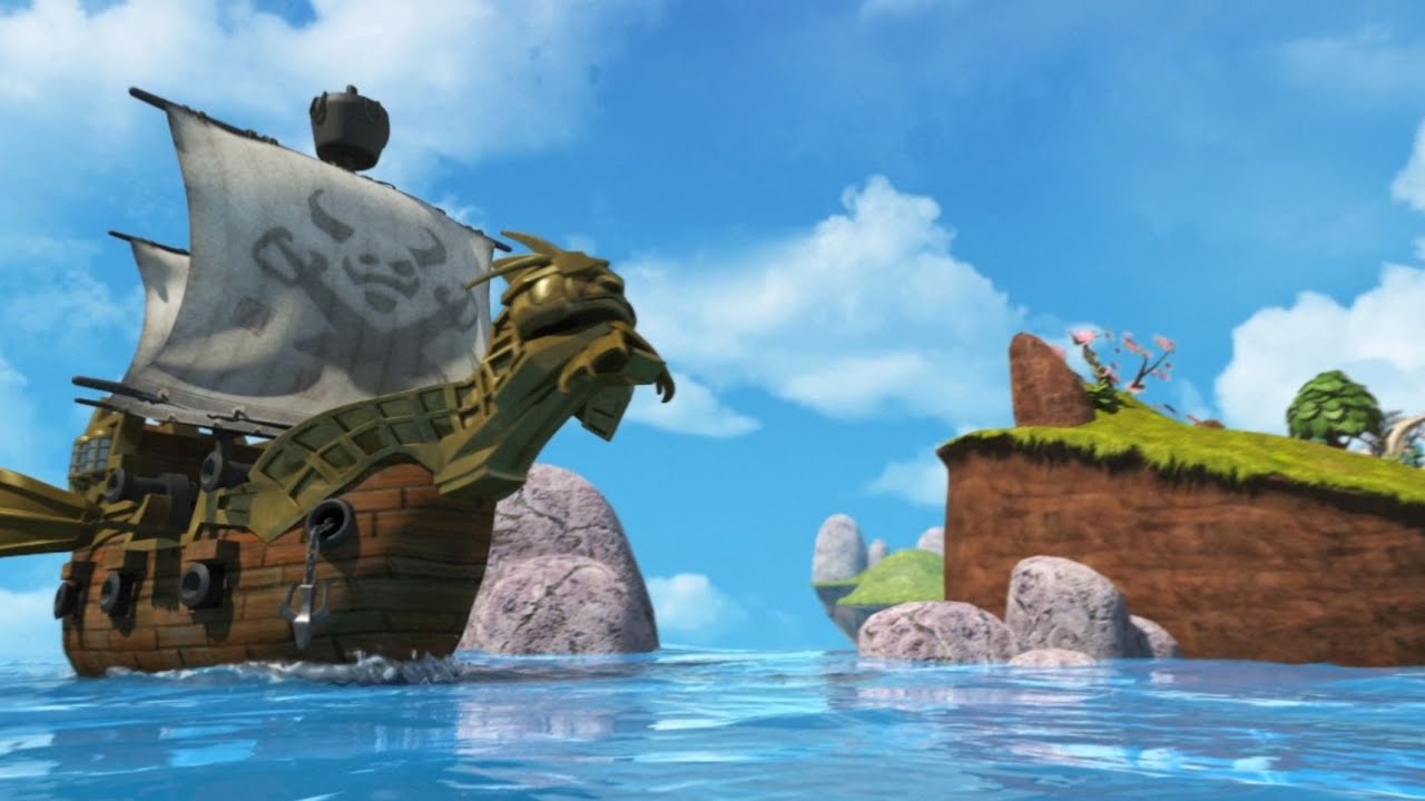 Skylanders video game - Pirate Ship - YouTube