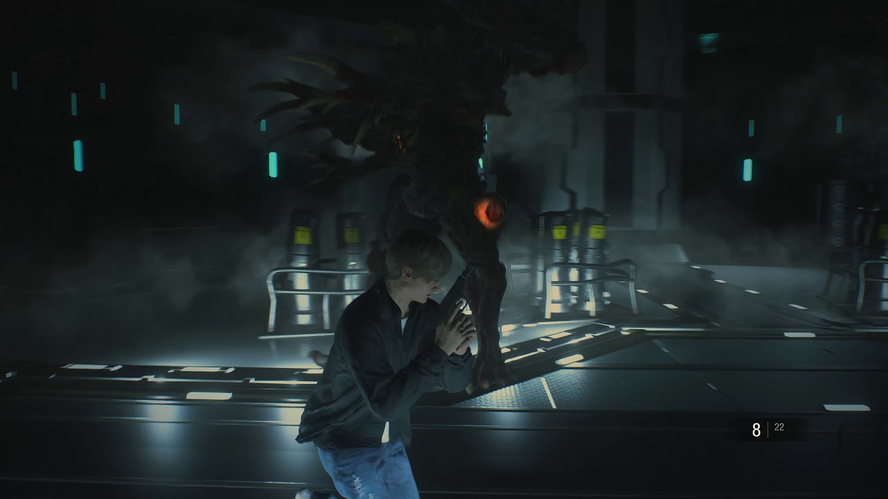 Birkin Boss Battle Resident Evil 2 Hardcore Mode (Leon Gameplay) - YouTube