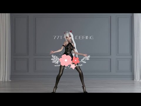 え！？HAKUが小悪魔になってる💦 太ももがセクシーすぎる💓 77T Rendering 【MMD】 - YouTube