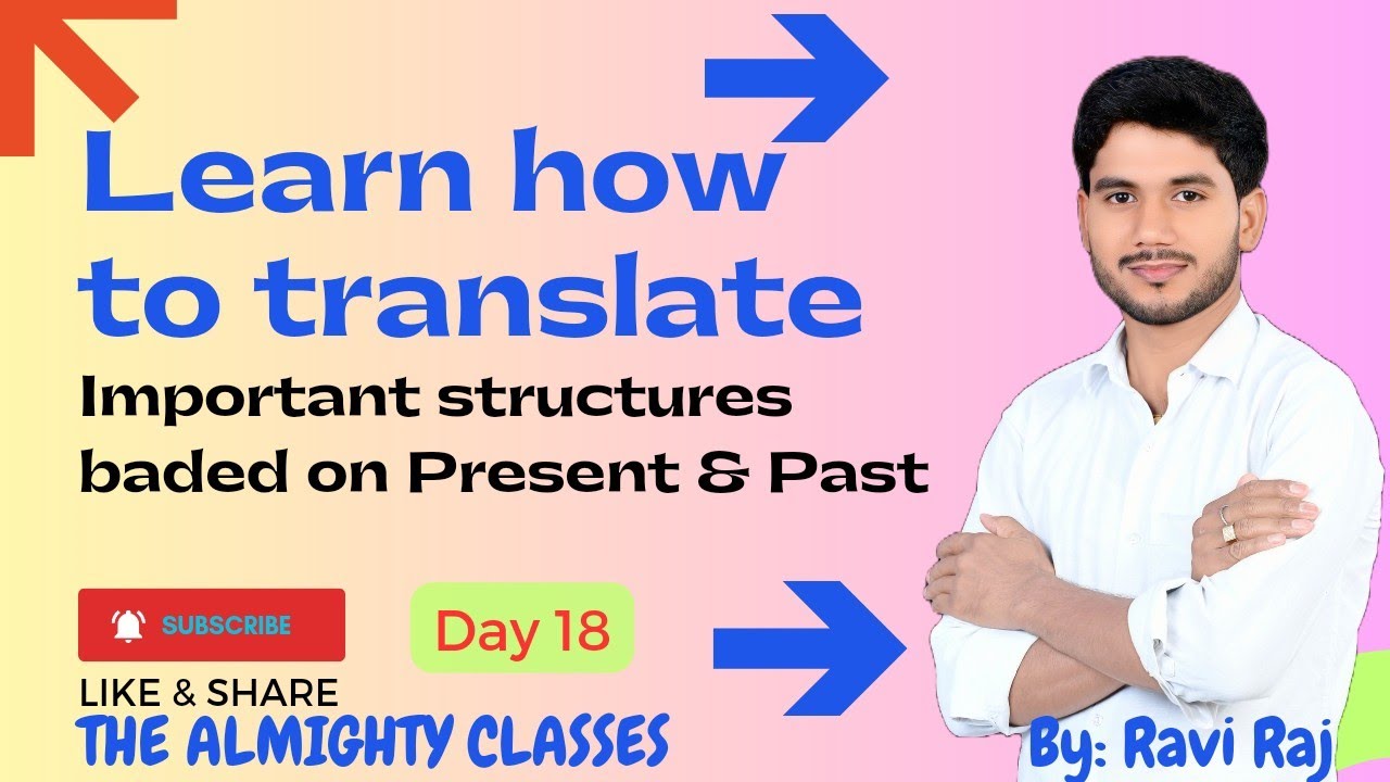 Important structures of English | Structure based on Present & Past ...