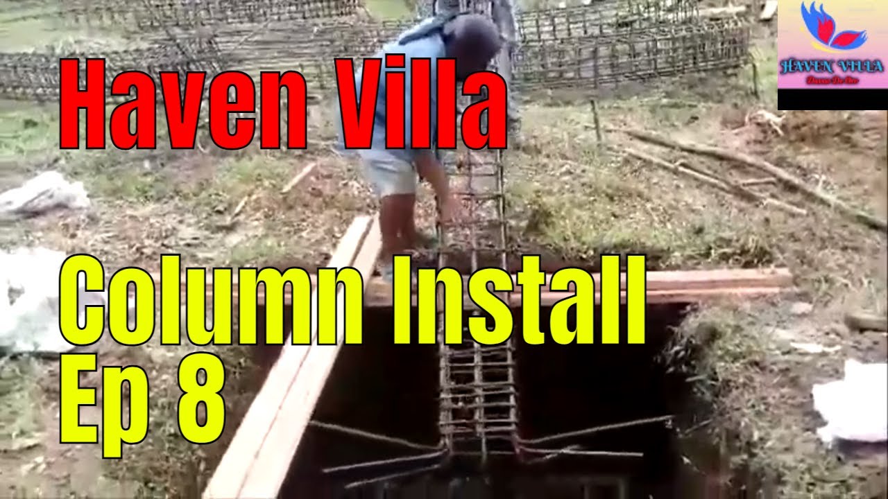 Depth Of Foundation Philippines House Building Ep 8 - YouTube