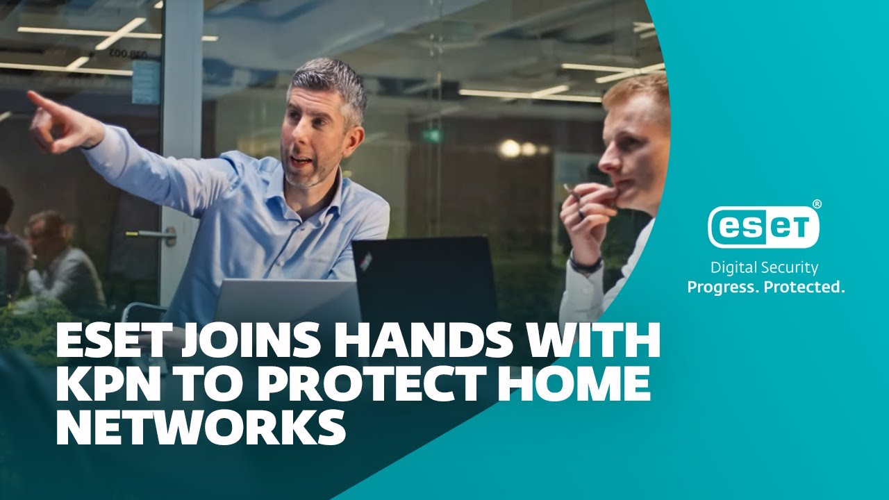 ESET joins hands with KPN to protect home networks - YouTube